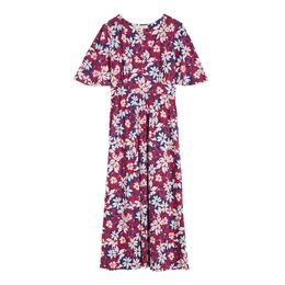 Seasalt Cornwall Kleid 'Chateaux' Damen Größe 36 blau / rot / weiß Winterkleid