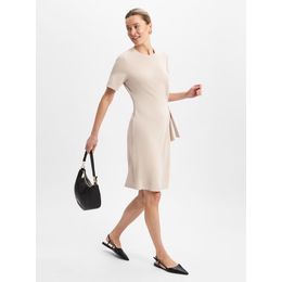 Franco Callegari Jerseykleid Damen Größe 40 beige Winterkleid