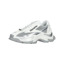 Steve Madden Sneaker 'Zoomz' Damen Gr&ouml;&szlig;e 39 grau / schwarz / silber / wei&szlig;