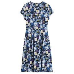 Seasalt Cornwall Kleid 'Pier View' Damen Größe 48 blau / marine / weiß Winterkleid