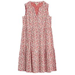 Seasalt Cornwall Kleid 'Bodelva' Damen Größe 50 blau / orange / weiß Winterkleid