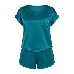 C&city Short Pajama Set female Green size M
