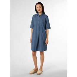 Marie Lund Blusenkleid 'Lisa' Damen Größe 34 blau Winterkleid