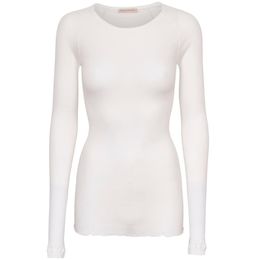 Seamless Basic Shirt 'Elvira' female White size S/M