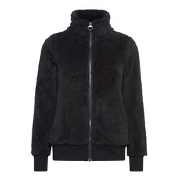 oxmo Fleecejacke 'Anneka' Damen Gr&ouml;&szlig;e M schwarz