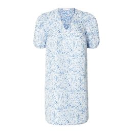 Selected Kleid 'SLFDAIMI-KIRSTEEN' Damen Größe 40 blau / weiß Winterkleid