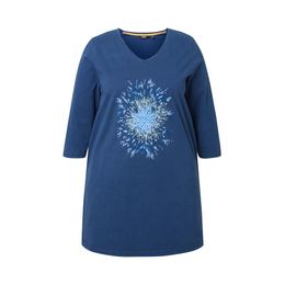 Ulla Popken Shirt female Blue size 62-64