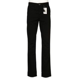 United Colors Of Benetton Stoffhose Herren Größe 29/30 Second Hand schwarz