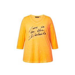 Ulla Popken Shirt female Orange size 58-60