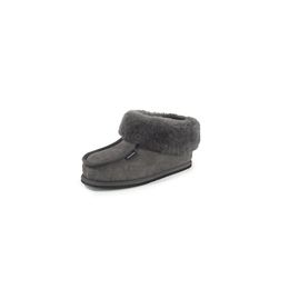 Shepherd - Hausschuh, grau, Gr. 40 - Leder