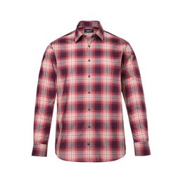 Men Plus Button Up Shirt male Red size XL