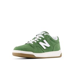 New Balance Sneaker 'B480' M&auml;dchen Gr&ouml;&szlig;e 30.5 gr&uuml;n / wei&szlig;