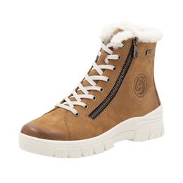 Remonte Schnürstiefel Damen Größe 37 karamell Winterschuhe