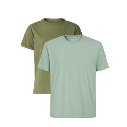 C&City T-Shirt Damen Gr&ouml;&szlig;e XL khaki / mint