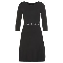 Melrose Knitted dress female Black size 34
