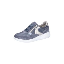 Waldl&auml;ufer WALDL&Auml;UFER Sneaker 'K-Funky' Damen Gr&ouml;&szlig;e 36 beige / blue denim / hellblau / silber