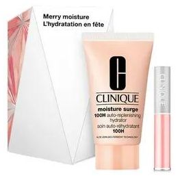 Clinique Grab + Go Set B = Moisture Surge 100H Auto-Replenishing Hydrator 30 ml + Pop Lip Gloss 07 Airkiss Pop 3,4 g