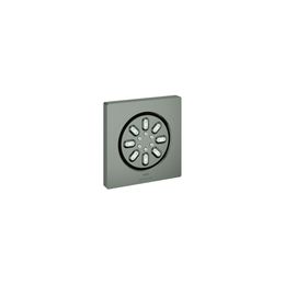 Grohe Seitenbrause Rainshower Aqua Cube 7,5x7,5cm, 2 Stahlarten, hd graph. geb. (26802AL0)