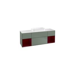 Villeroy & Boch V&B Waschtischunterschrank Abdeckplatte wh. m Finion 160x60cm, Reg Peo m Lac, Oli. m Lacquer ; Villeroy & Boch (F331HBGM)