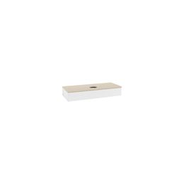 Villeroy & Boch V&B Waschtischunterschrank mit Frontstruktur Antao 120x19x50cm, WBP-farbe botti., wh. m Lac ; Villeroy & Boch (K10113MT)