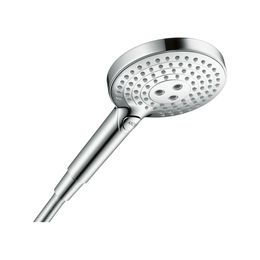Hansgrohe Handbrause Axor innenl. WF, 120mm, 3jet, Edelstahl-Optik (26050800)