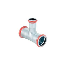 Geberit T-St&uuml;ck Mapress C-Stahl d= 42x15x42mm, reduziert (21216)