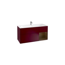 Villeroy & Boch V&B Waschtischunterschrank Finion 119,6x59,1cm, Reg re wal ven, Peony Matt ; Villeroy & Boch (F070GNHB)