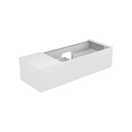 KEUCO Waschtischunterschrank Edition 11 140x35x53,5cm, Lack Hochglanz Weiß (31164210000)