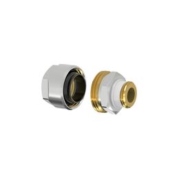 Flamco bergangsverschraub. PLUS SRA AG G 1 1/4 Mx1 1/4", f Schwarzr., f MS vern (F13082)