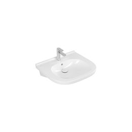 Villeroy & Boch V&B Waschtisch VICARE 61x55cm, m Hahnloch, mit Überlauf, weiß ; Villeroy & Boch (41196001)
