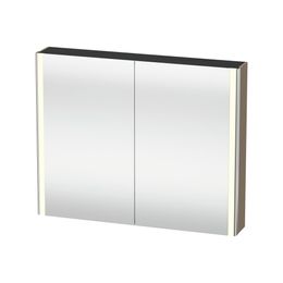 Duravit Uni-Spiegelschrank XSquare Steckd. CH 100x80x15,5cm, lei, 2 Tür, LED, wandhängend (XS7113075752000)