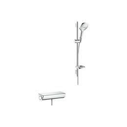Hansgrohe Brauses Raindance Sel. E 120 718mm Brausestange, we/vc, mit Thermostat (27038400)