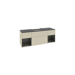 Villeroy & Boch V&B Waschtischunterschrank Finion 160cm, Reg bla m Lac, si Gr Matt Lacquer ; Villeroy & Boch (F212PDHJ)