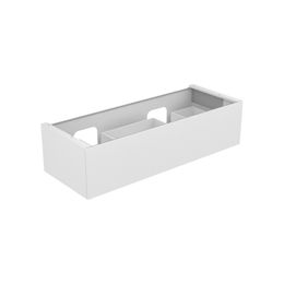 KEUCO Waschtischunterschrank Edition 11 140x35x53,5cm, Lack Hochglanz Wei&szlig; (31267210000)