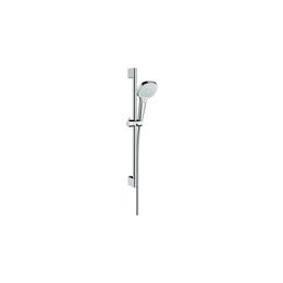 Hansgrohe B-S Croma Sel. E Var. EcoSm. 669mm Brausestange, 9 l/min, wei&szlig;/chrom (26583400)