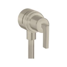 Hansgrohe Absperrventil Axor Citterio Stop m R&uuml;ckflussverh., Hebel, brushed nickel (39882820)