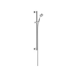 KEUCO Brause-Set IXMO verchromt, Rosetten eckig, 1 Strahlart (59587010922)