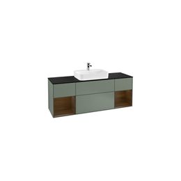 Villeroy & Boch V&B Waschtischunterschrank Finion 160x60, Pl b m, Reg wal ven, Oli. m Lac ; Villeroy & Boch (F452GNGM)