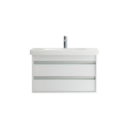 Duravit Waschtischunterschrank Ketho 80x45,5cm, we ma, 2 Schubk., wandh&auml;ngend (KT664701818)