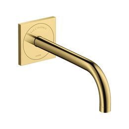 Hansgrohe Elektronischer Waschtischmischer Axor Uno UP, Ausladung 225mm, polished gold optic (38120990)
