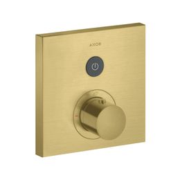 Hansgrohe Fertigmontageset ShowerSelect UP-THM, 1 Verbr., eckig, brushed brass (36714950)