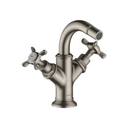 Hansgrohe 2-G-Bidet-Armat Axor Montreux A 104mm, m Kreuz, ZugstAblGar, ED (16520800)