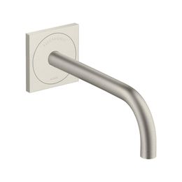 Hansgrohe Elektronischer Waschtischmischer Axor Uno UP, Ausladung 225mm, Edelstahl-Optik (38120800)