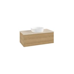 Villeroy & Boch V&B Waschtischunterschrank ohne Frontstruktur Antao 100x36x50cm, WBP-farbe botti., honey oak ; Villeroy & Boch (K31013HN)
