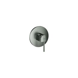 Grohe Fertigmontageset PLUS UP-Brause-Einhebelmischer, hard graphite geb&uuml;rstet (24059AL3)