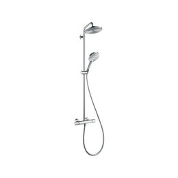 Hansgrohe S-Pipe Raindance Sel. S EcoSm. mit Thermostat, 1jet, 9 l/min, chrom (27116000)