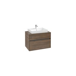Villeroy & Boch V&B Waschtischunterschrank Collaro 80x54,8x50cm, WT mittig, arizona oak ; Villeroy & Boch (C08000VH)