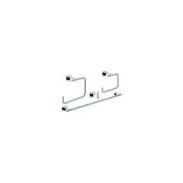 Grohe Bad-Set Essentials Cube 4 in 1, verdeckte Befestigung, chrom (40778001)