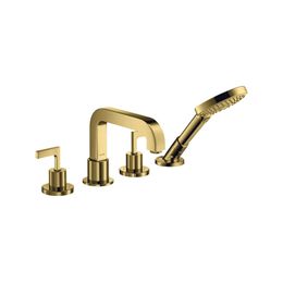 Hansgrohe Fertigmontageset Axor Citterio 4-L-Fliese-Ar, m HG, Ros, pol. gol opt (39454990)