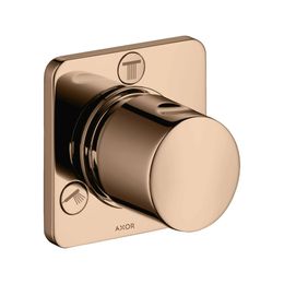 Hansgrohe Fertigmontageset Trio/Quattro UP-Ab- u. Umstellvent., pol. red gold (34920300)